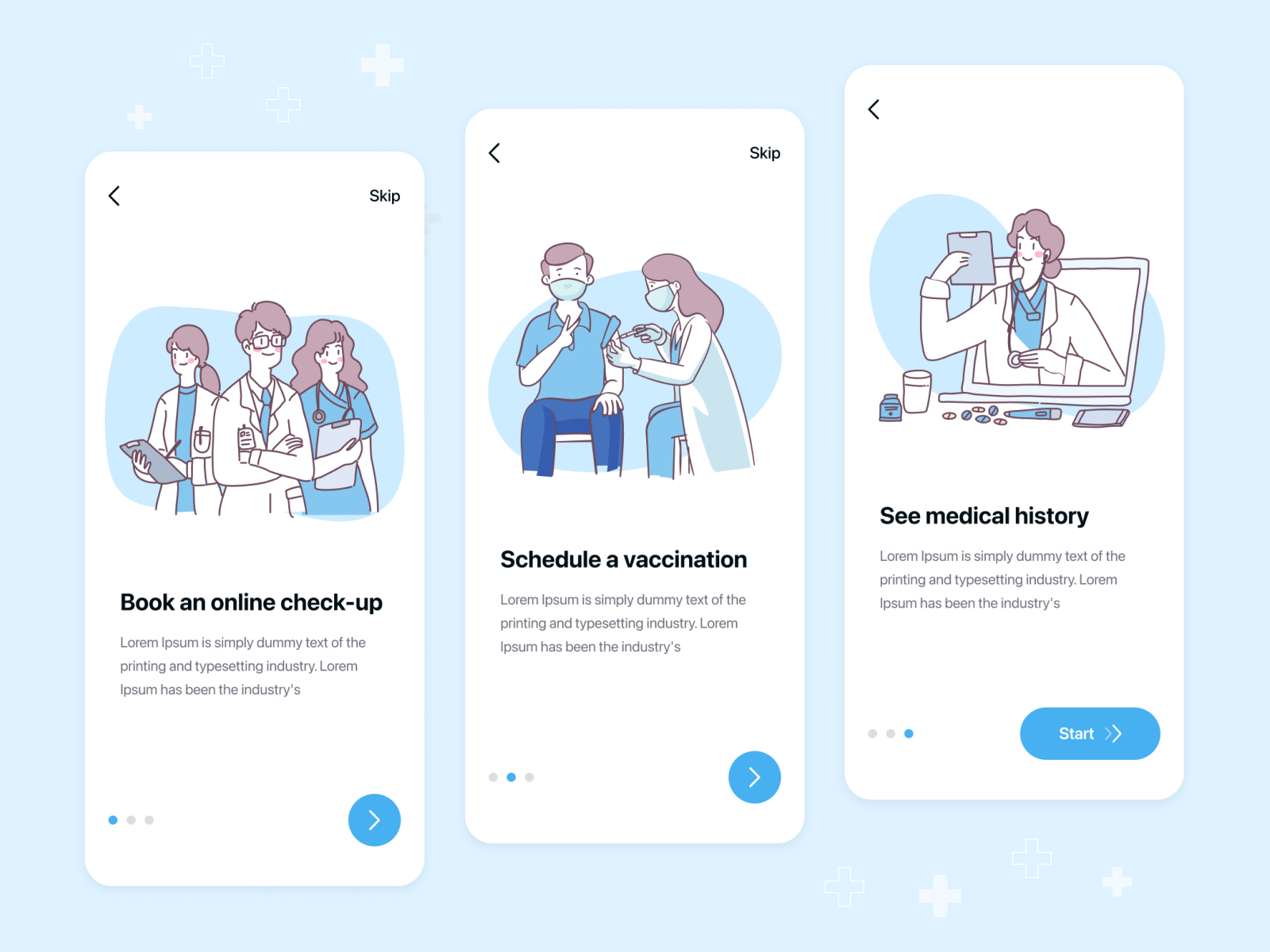 Medical App by Pham Khac Huy on Dribbble