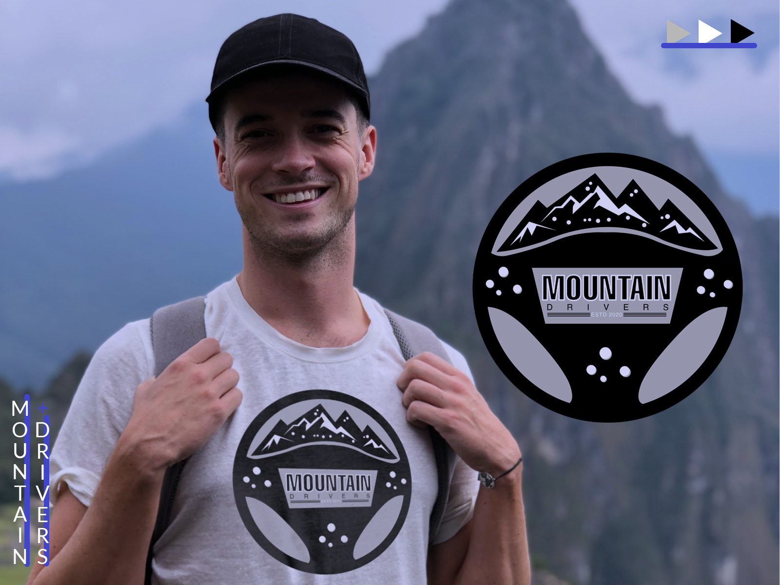 Mountain Drivers Logo Mockup by zahid mangis on Dribbble