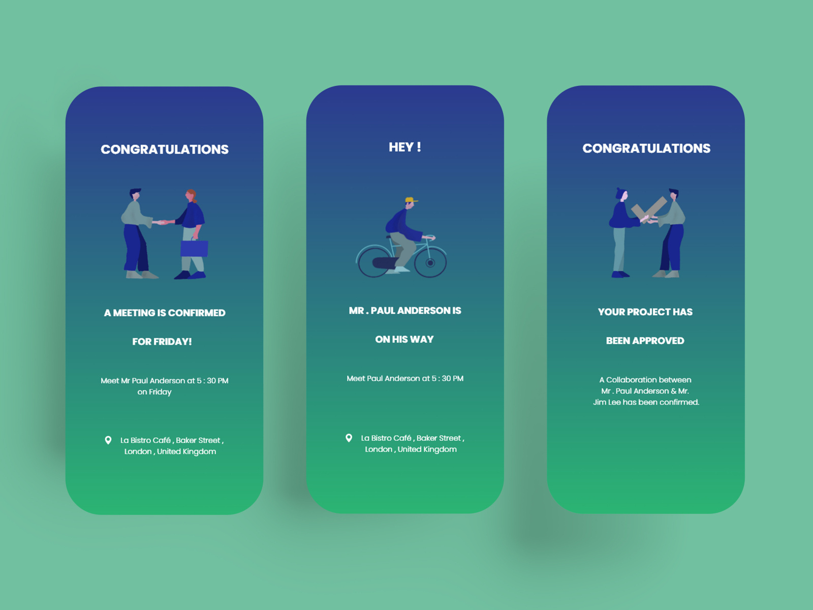 Business Collaboration App by Abhishek Nijai on Dribbble