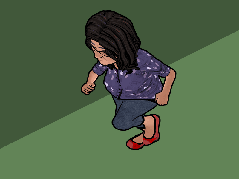 Isometric animation front by Krystal Campioni on Dribbble