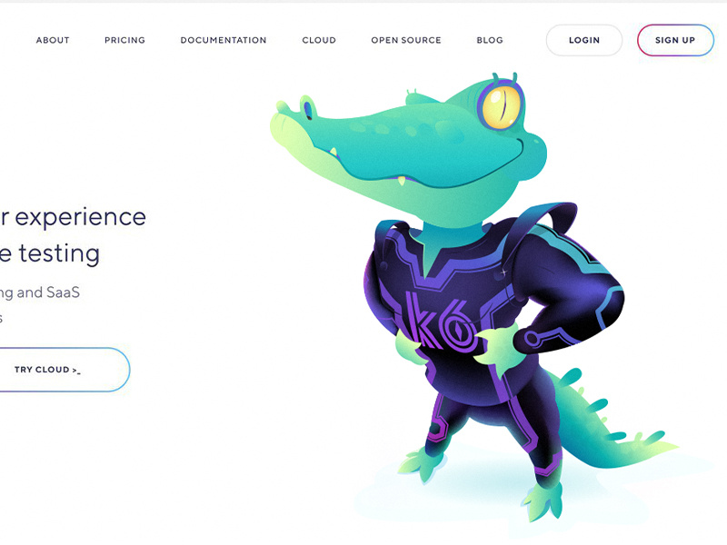 Bert the croc by Pako on Dribbble