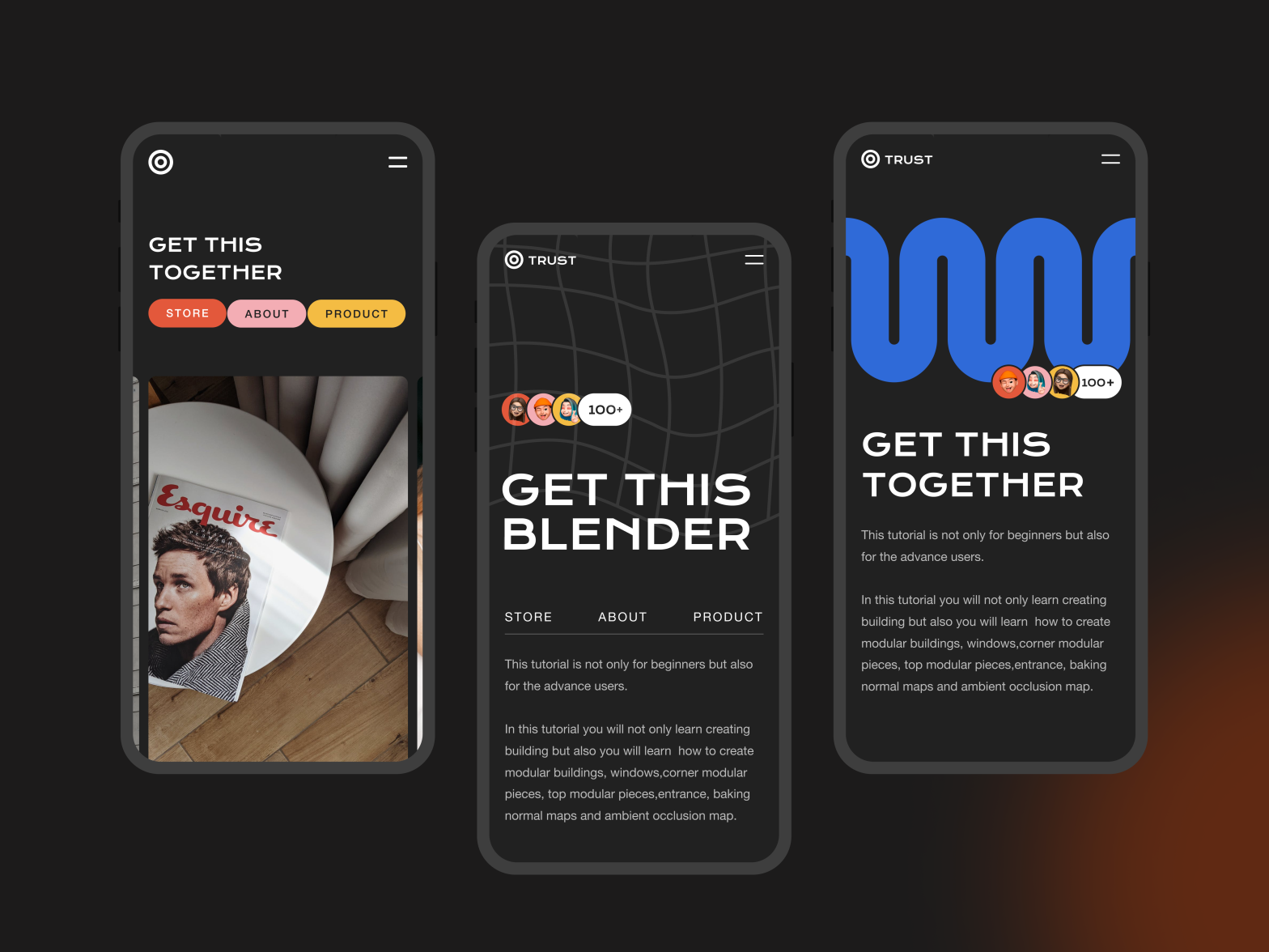 Blender concept by Meline Agadjanyan on Dribbble