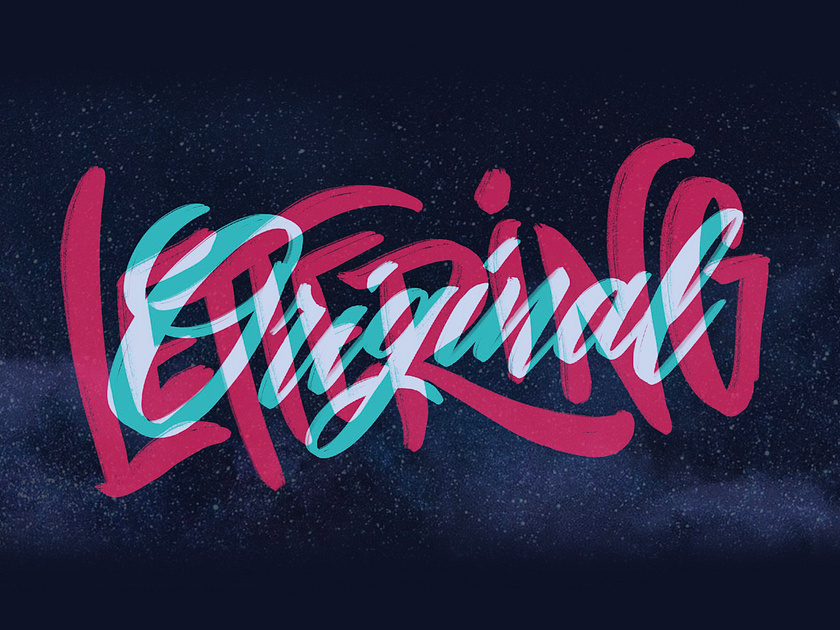Original Lettering by Lindsey Kellis Meredith on Dribbble