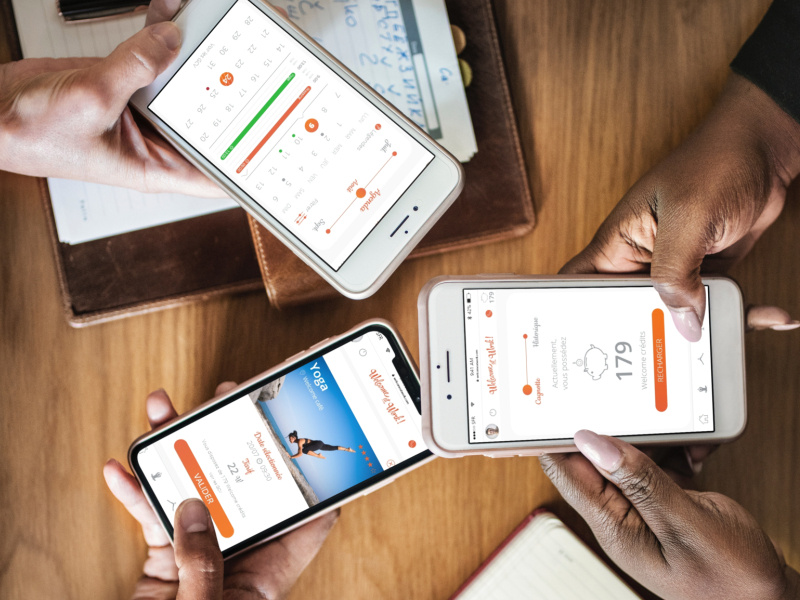 Welcome at work App by Mary Favrel on Dribbble
