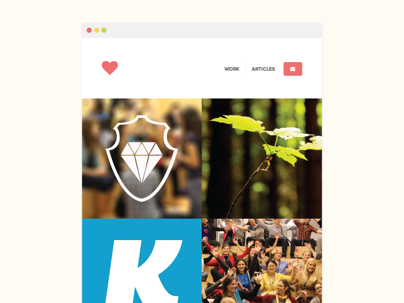 Work Section by Daniel Puglisi on Dribbble