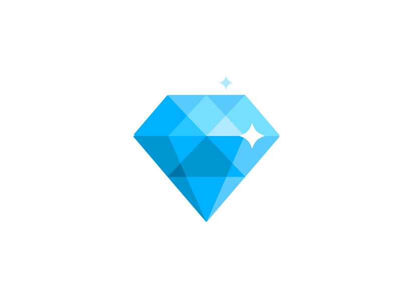 Diamond Emoji by Sabrina Smelko on Dribbble