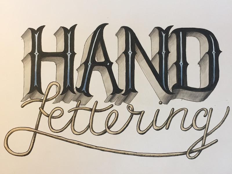 Practicing... Hand Lettering by Jared van de Merwe on Dribbble