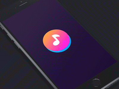 music player by Micudesign on Dribbble