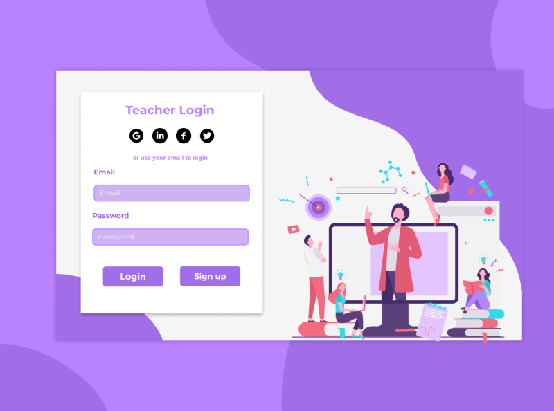 Abstract Login Form by rajat sharma on Dribbble