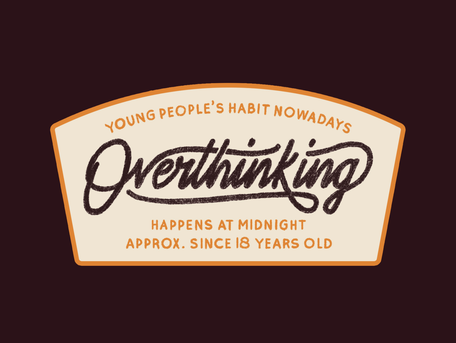 Overthinking by Shofirul Ifkar on Dribbble