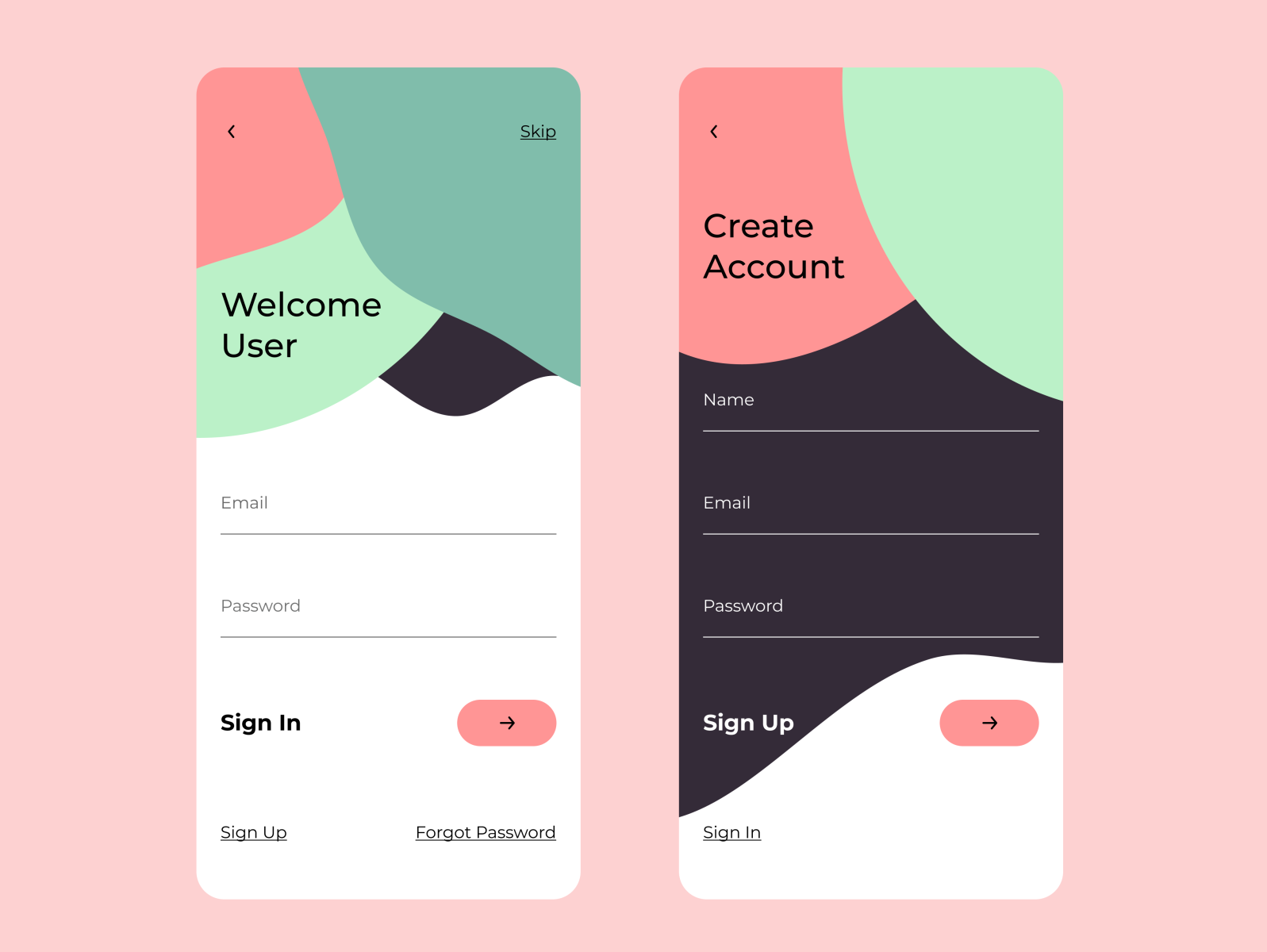 Sign In App Design by Mohammad Sahil on Dribbble