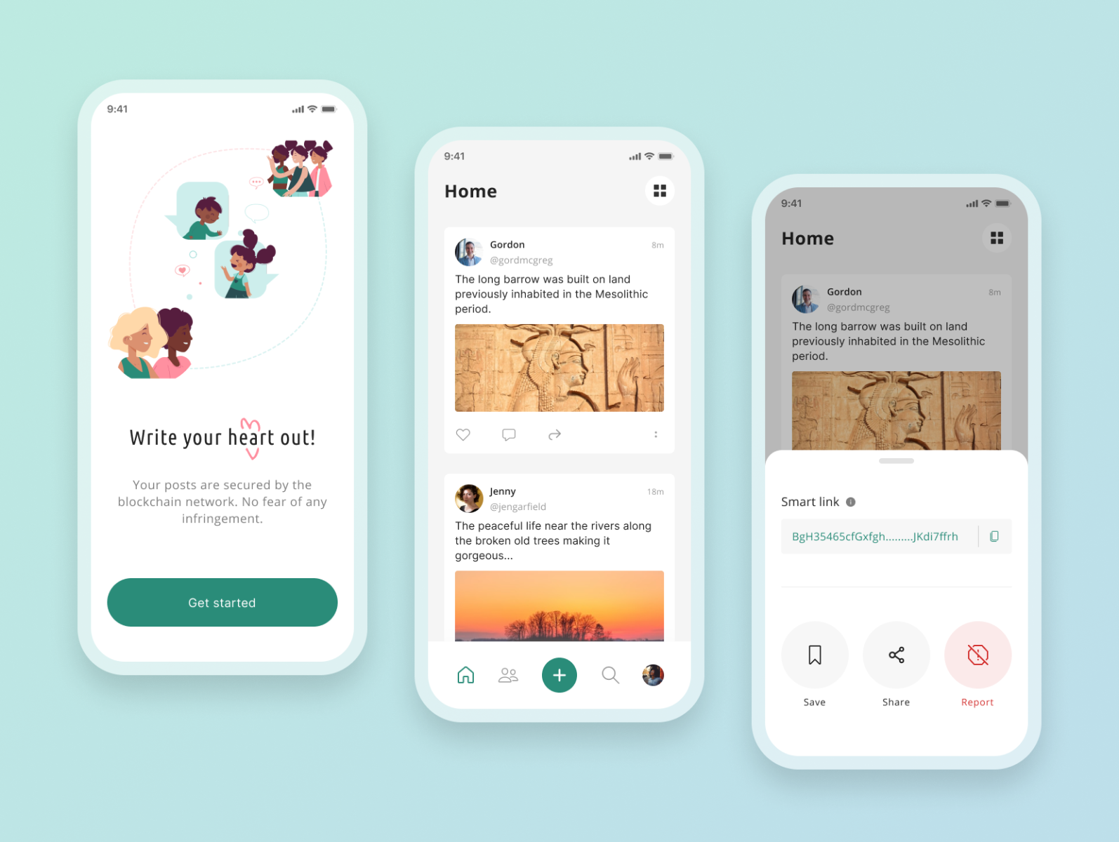 Social App on Blockchain Concept by Mohammad Sahil for Brim Labs on ...