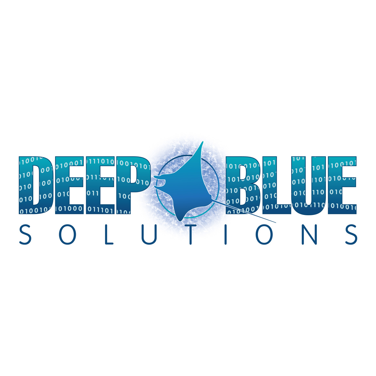 Deep Blue Solutions - Logo design by Tom Owen on Dribbble