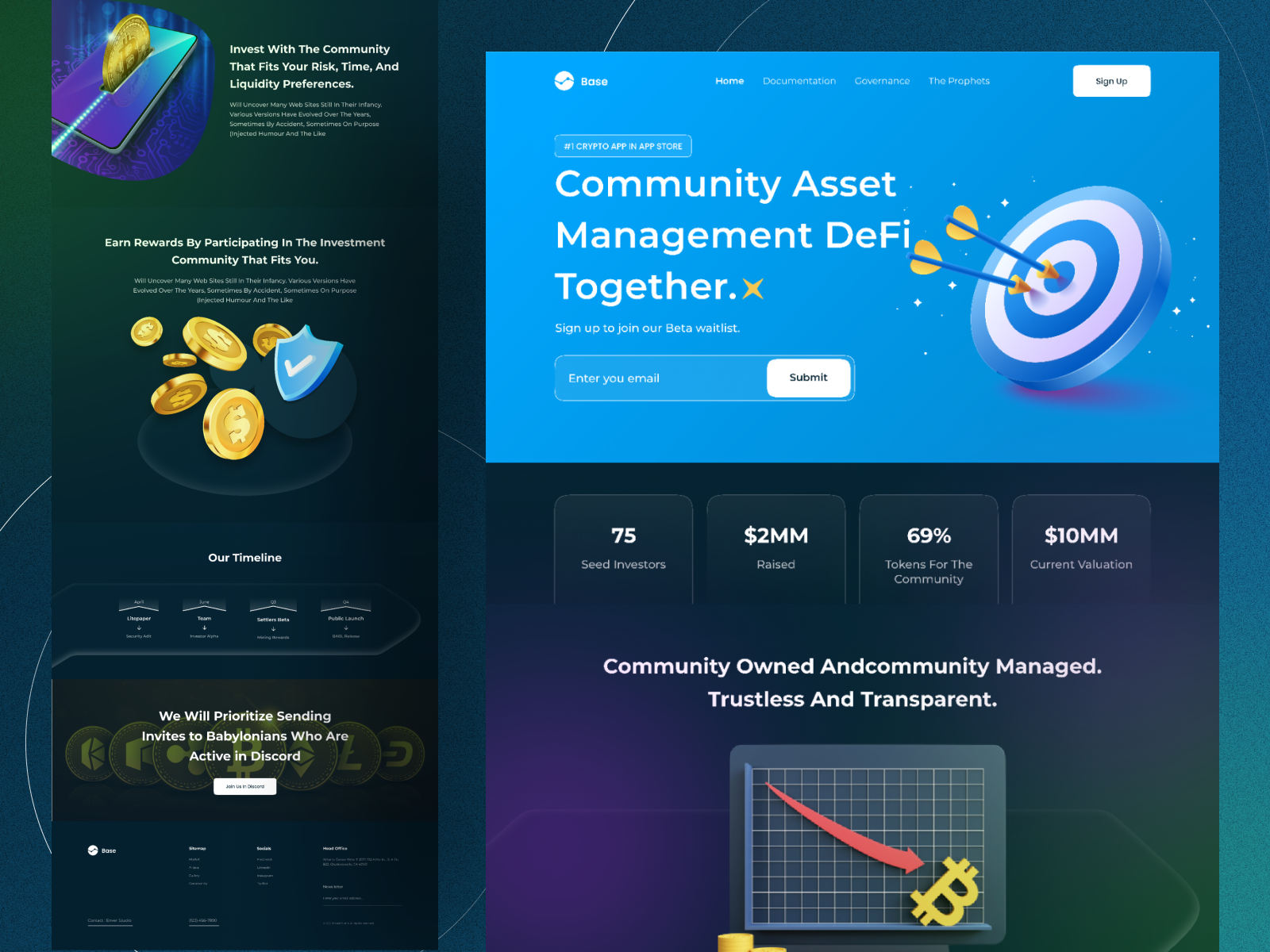 Crypto Asset Management Website by Naimur Rahman for ITO DIGITAL AGENCY ...