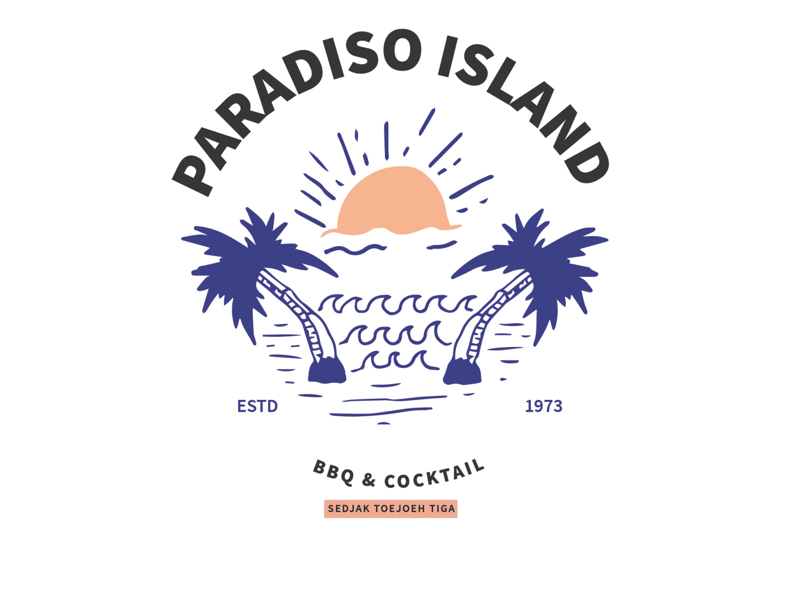 PARADISO BADGE by adytia purwo wicaksono on Dribbble