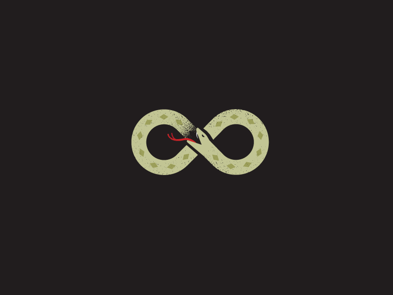 Infinity Snake by Shay Isdale on Dribbble