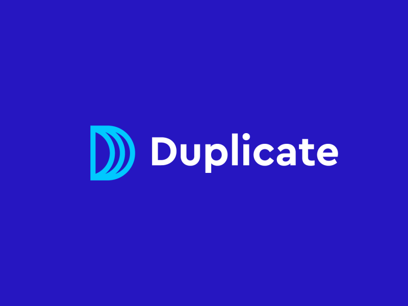 Duplicate by Milon Mia I Logo designer on Dribbble