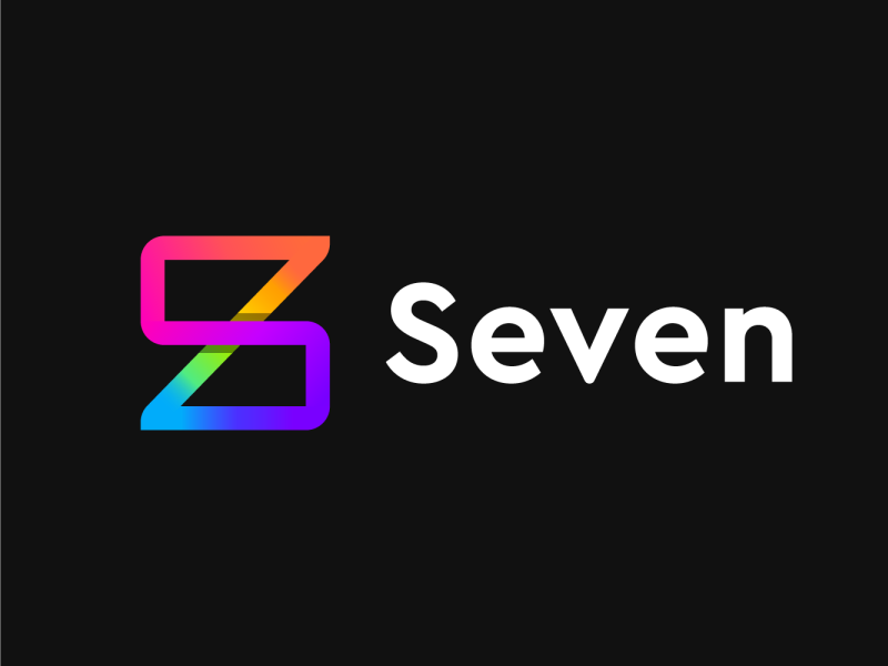 Seven ( S+7 ) by Milon Mia I Logo designer on Dribbble