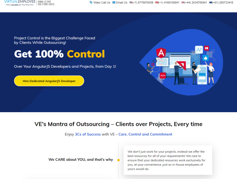 Angular Js developer by Kundan Singh on Dribbble