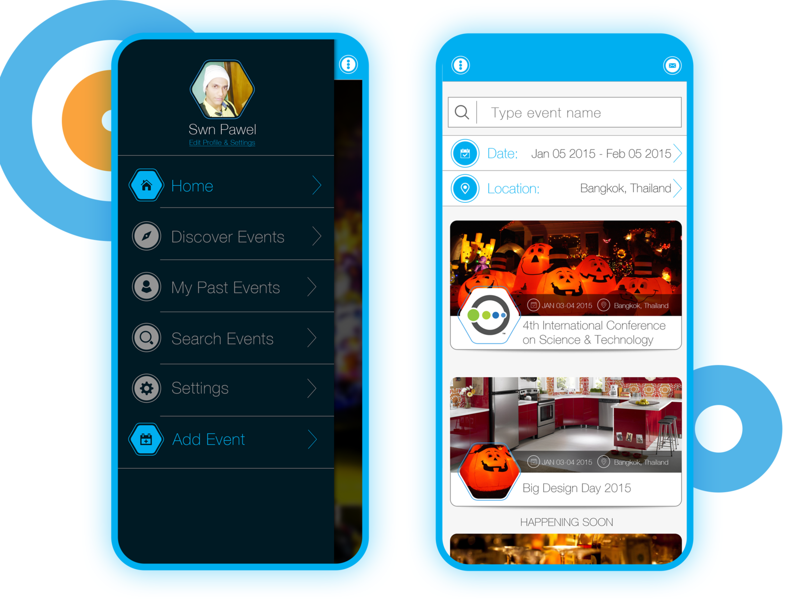 Event Management Apps UI Design by Rahman Md Naziur on Dribbble