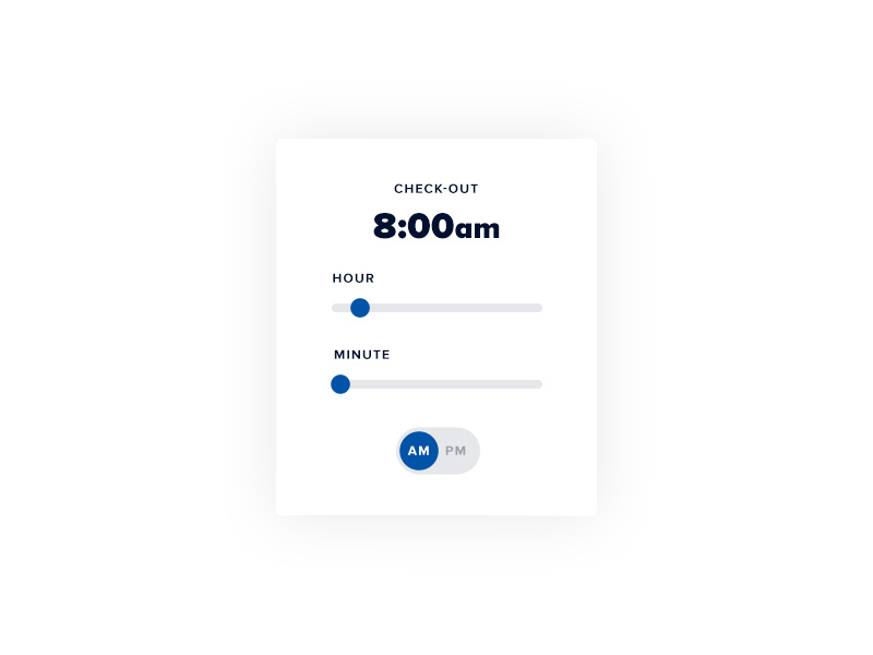 Time Selector (WIP) by Evan Kosowski on Dribbble