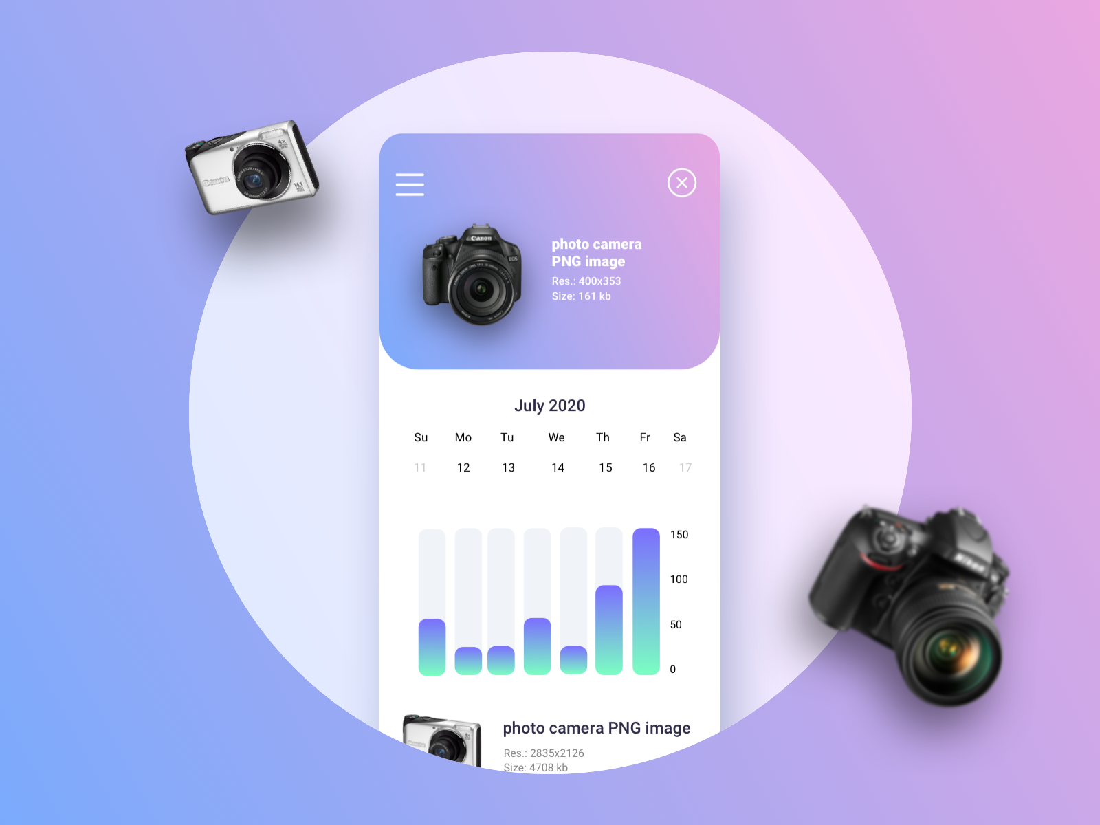 Camera App Design by Ankit Kumar on Dribbble