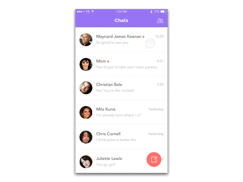 Browse thousands of Direct Messaging App images for design inspiration ... Browse thousands of Direct Messaging App images for design inspiration ...