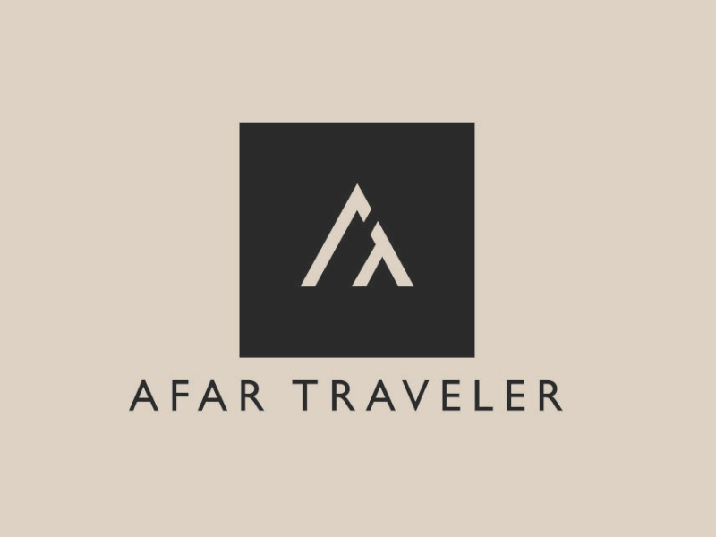 Logo Design for Afar Traveler by Matthew Kearns on Dribbble