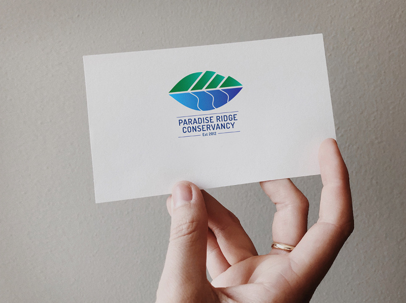 PARADISE RIDGE CONSERVANCY LOGO by Matthew Kearns on Dribbble