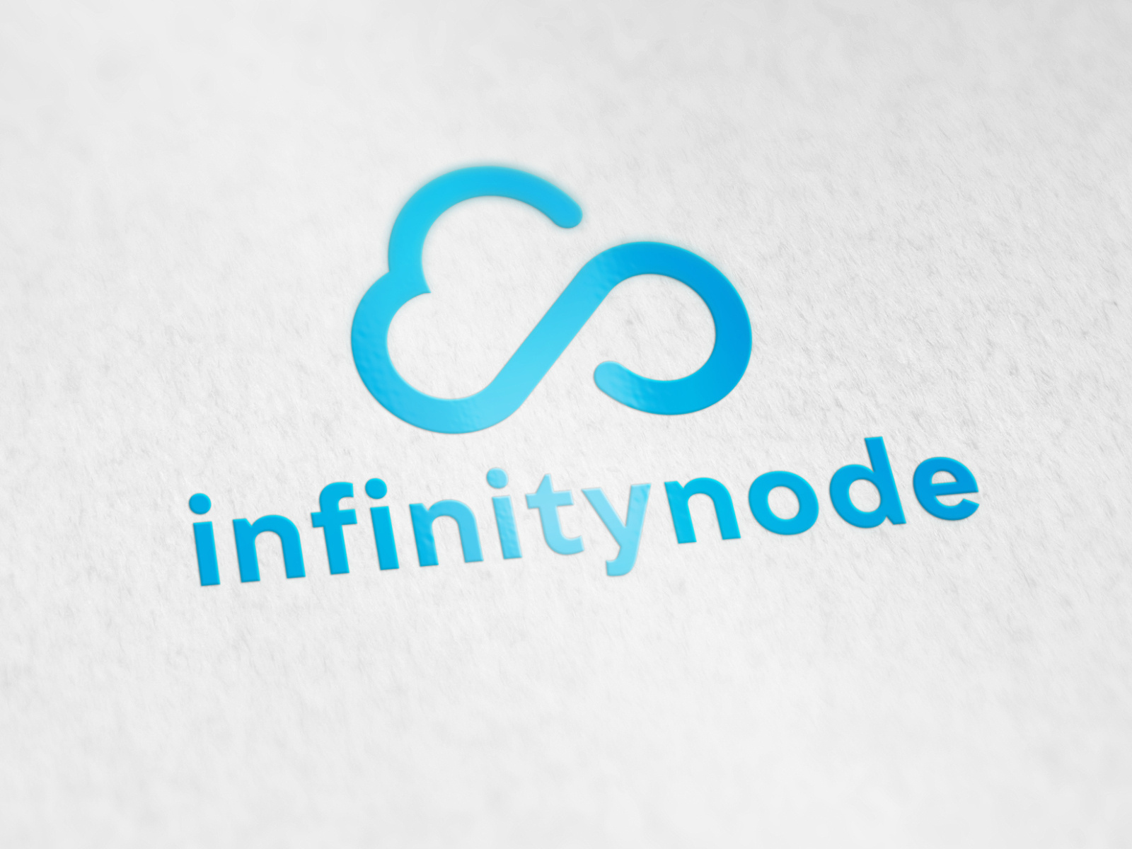 infinity node logo by Sameh Radwan on Dribbble