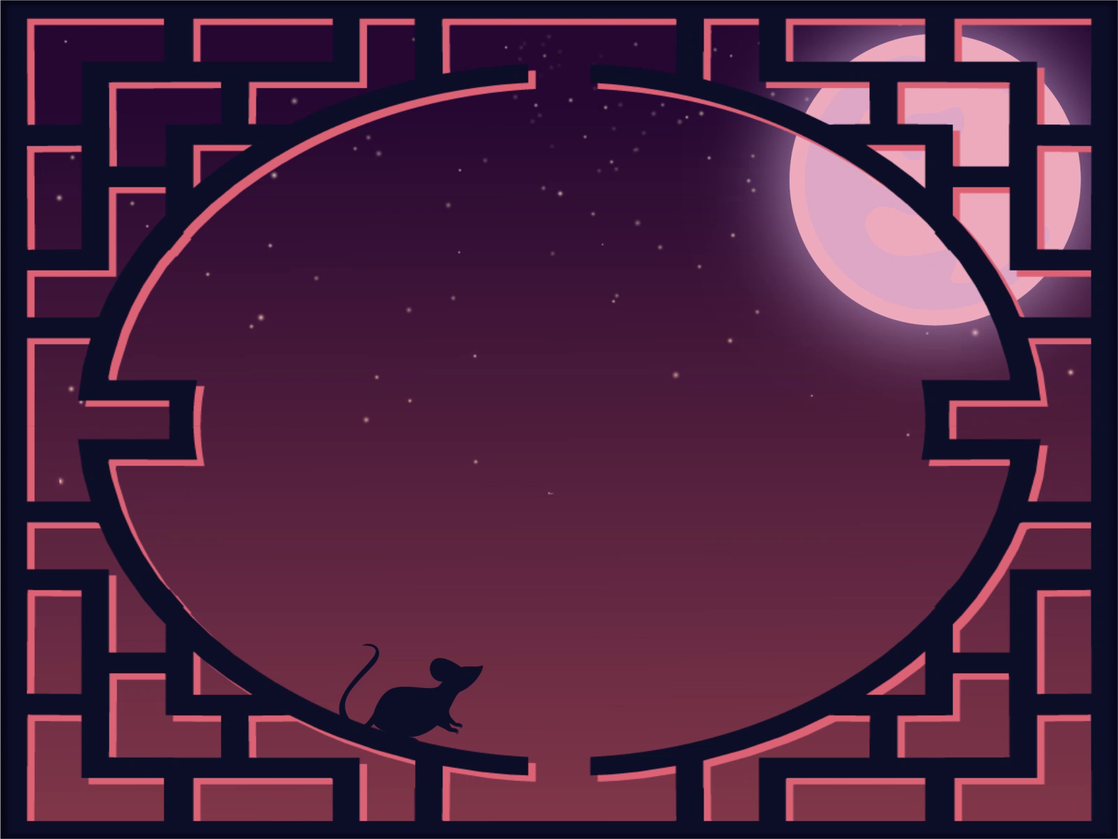 Rat on a Frame by Milos Babic on Dribbble