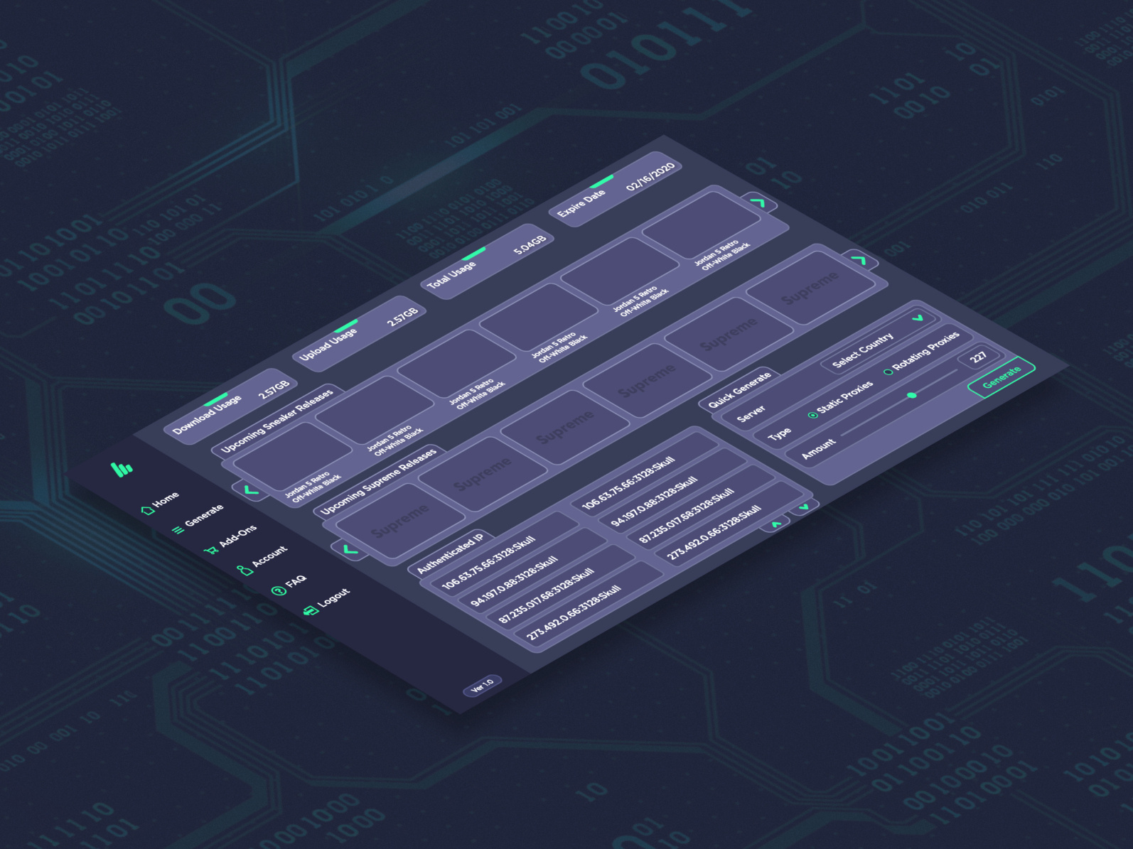 Adept UI Isometric Mockup by VECTA on Dribbble