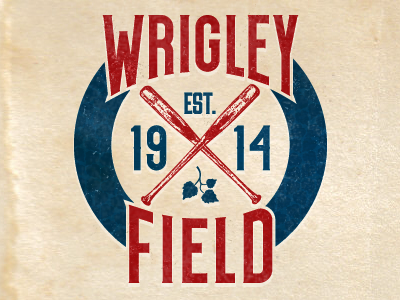 Wrigley Field final print by Brandtley McMinn on Dribbble