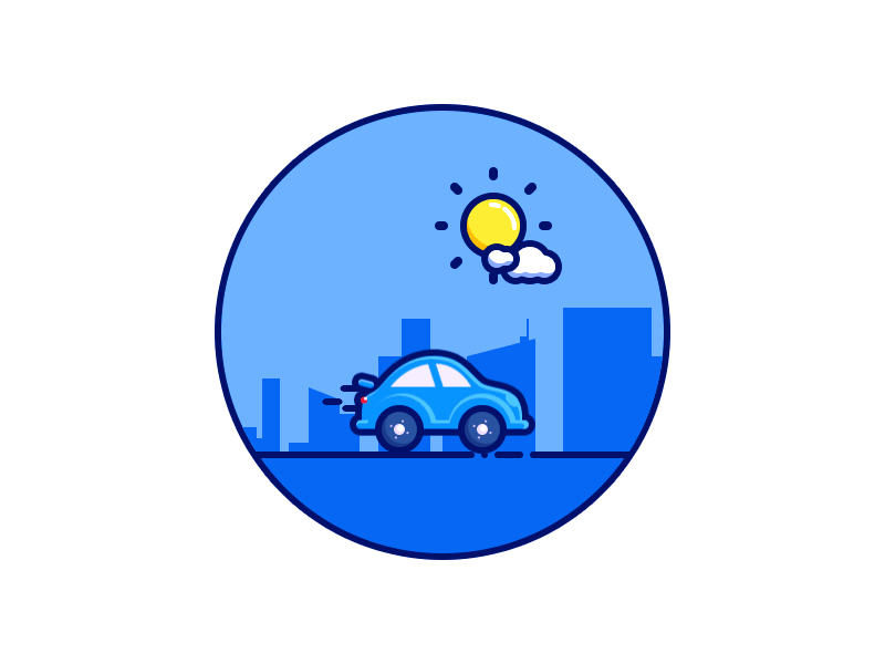 Car by mangshu on Dribbble