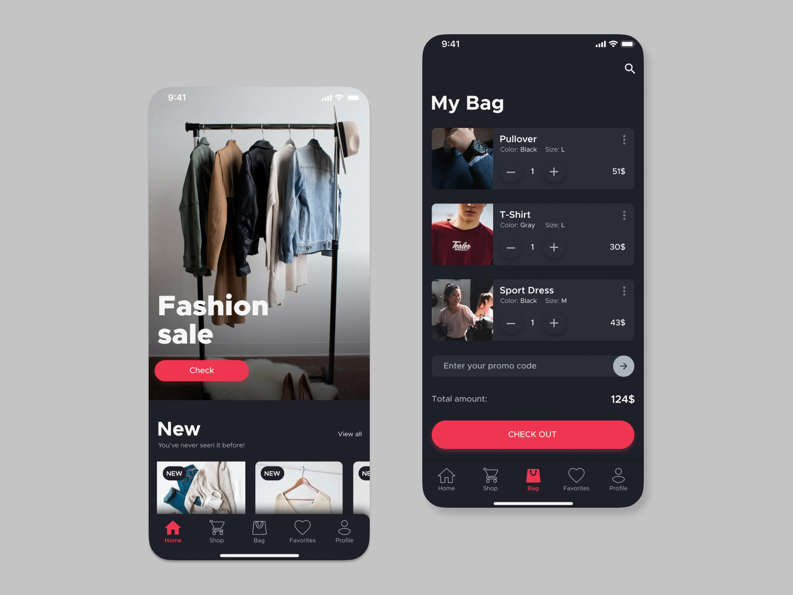 E commerce App Design by Pedram Farjam on Dribbble