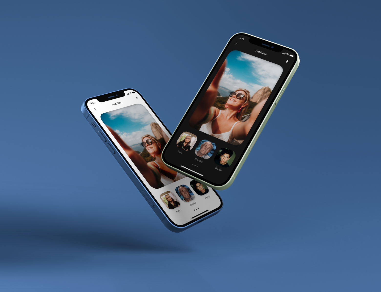 Facetime App Redesigned by Pedram Farjam on Dribbble