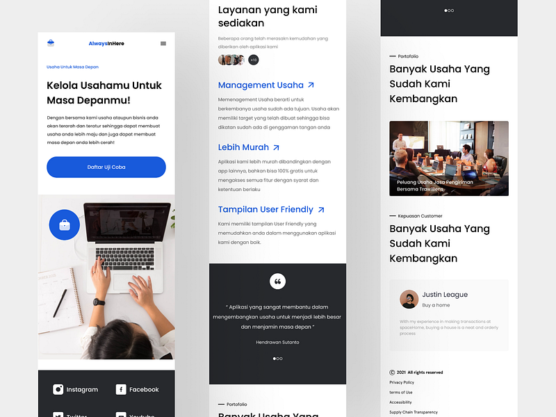 Always In Here - Website Version by Bagas Candra Pratama for Agensip UI ...