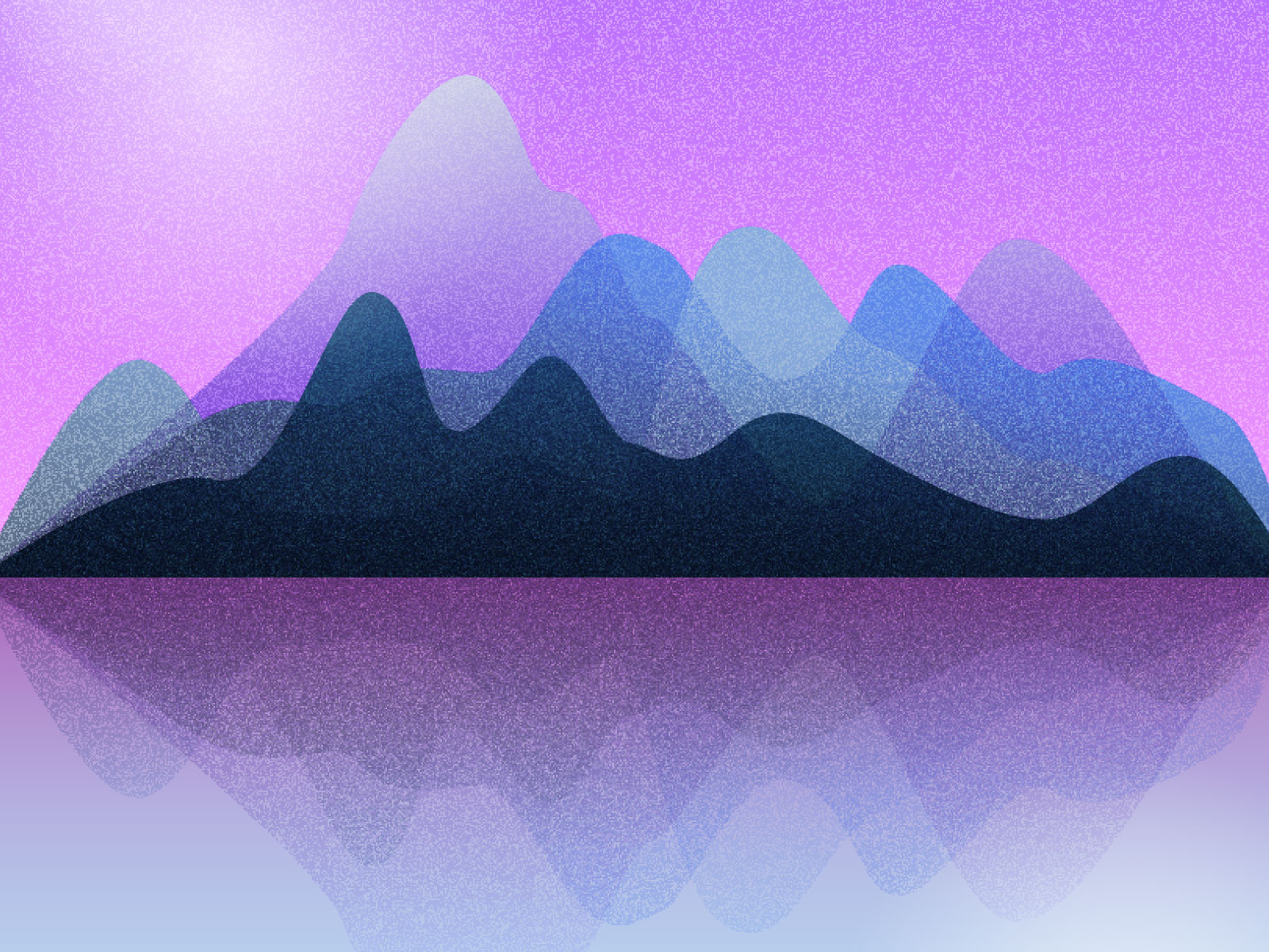Mountains by Diana Rin on Dribbble