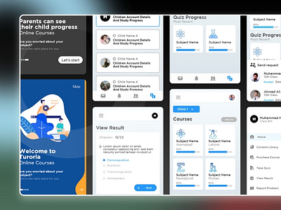 Study App UI by Hamza on Dribbble