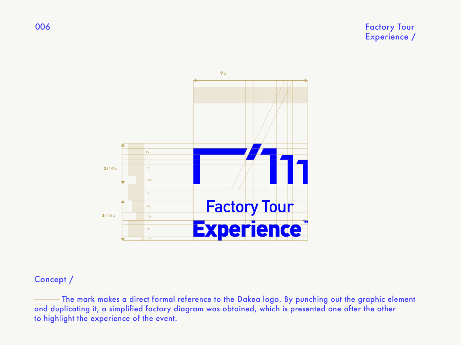 Factory Tour Experience logo / Logofolio by Filip Dueskau on Dribbble