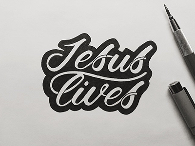 Jesus Lives by Danny Dek on Dribbble