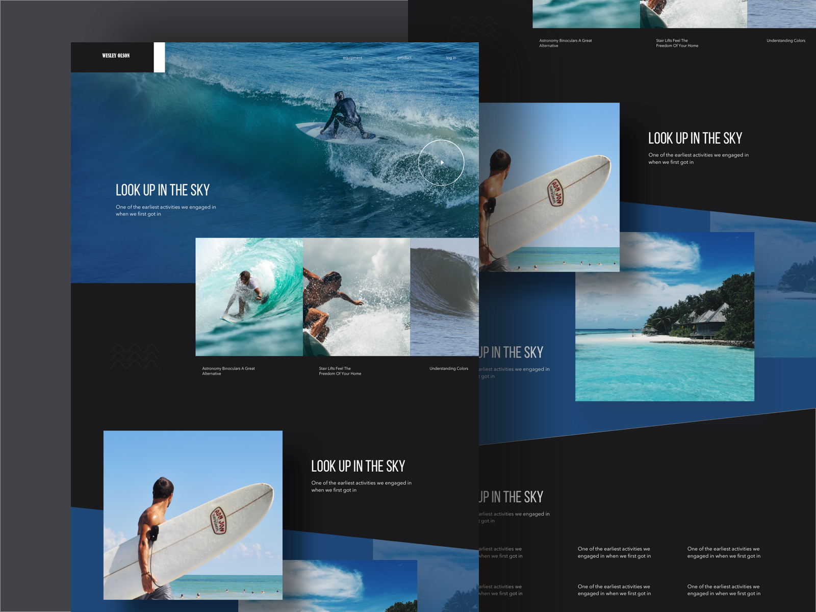 surf by Ashik Ahmed on Dribbble