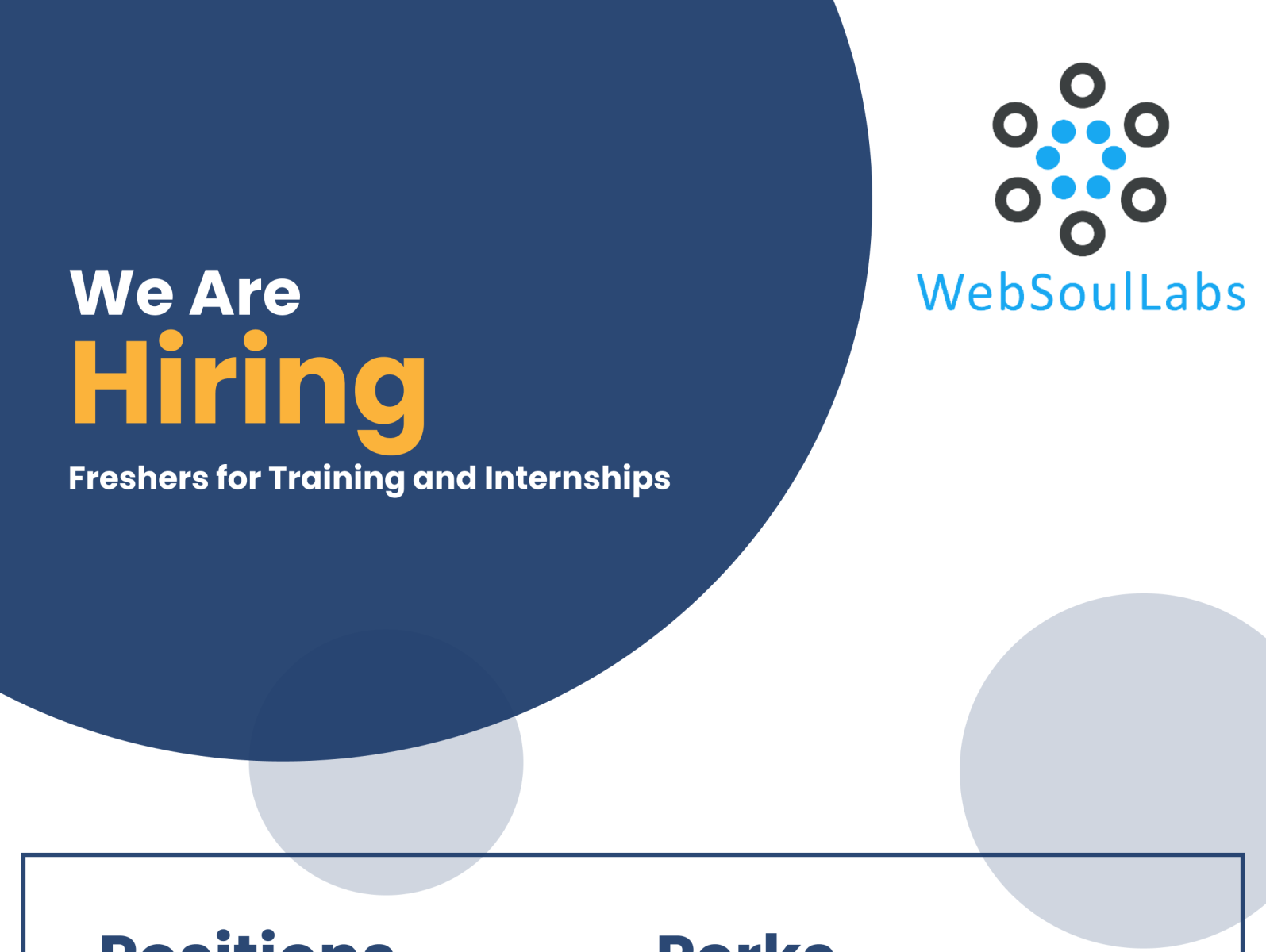 Hiring Poster by Aneesh T on Dribbble
