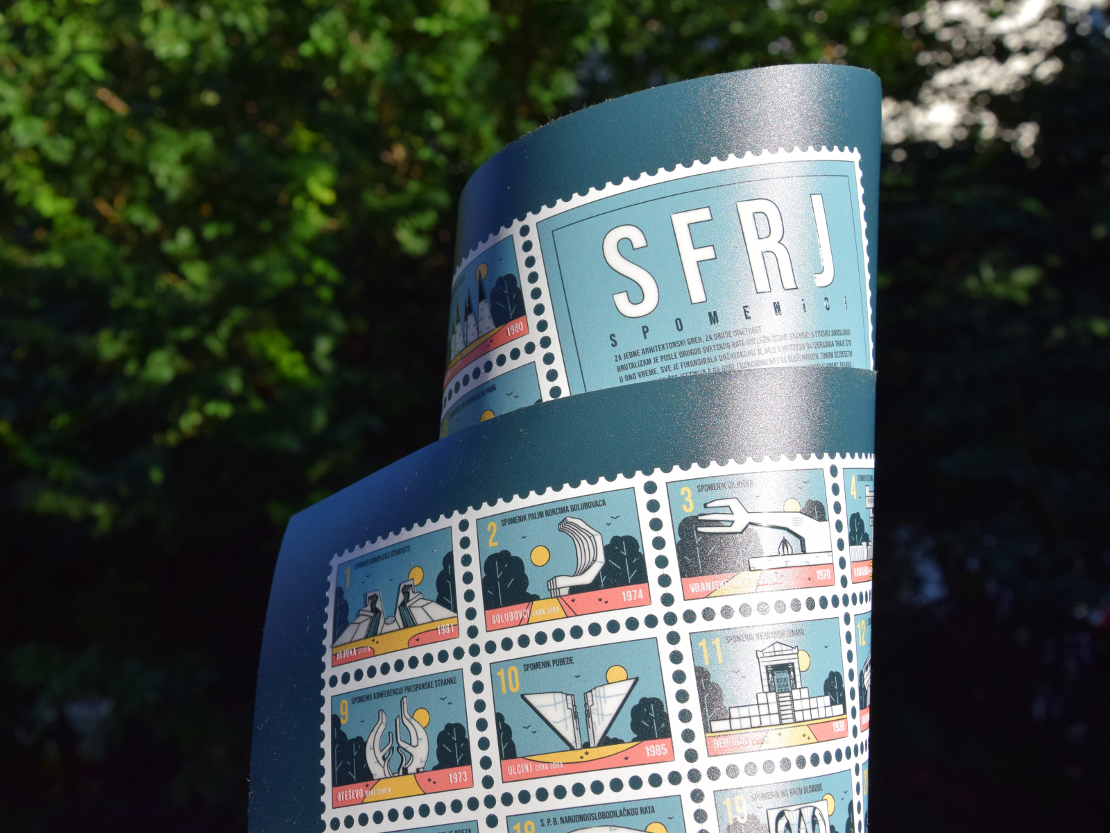 SFRJ poster by Aleksandar Savic / almigor on Dribbble