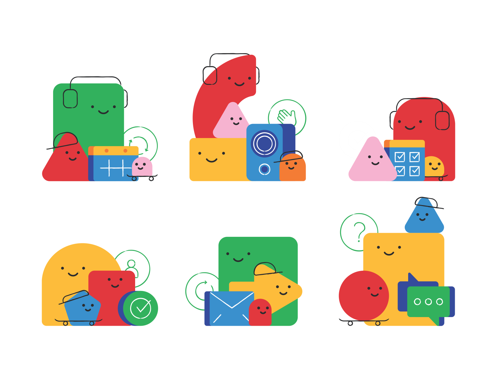 Icons by Elena Lobacheva | Dribbble