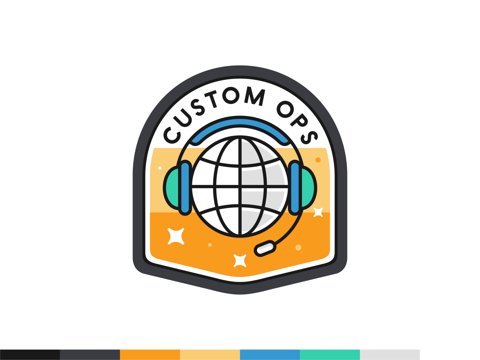 Custom Ops badge by Aleksandar Savić / Almigor on Dribbble