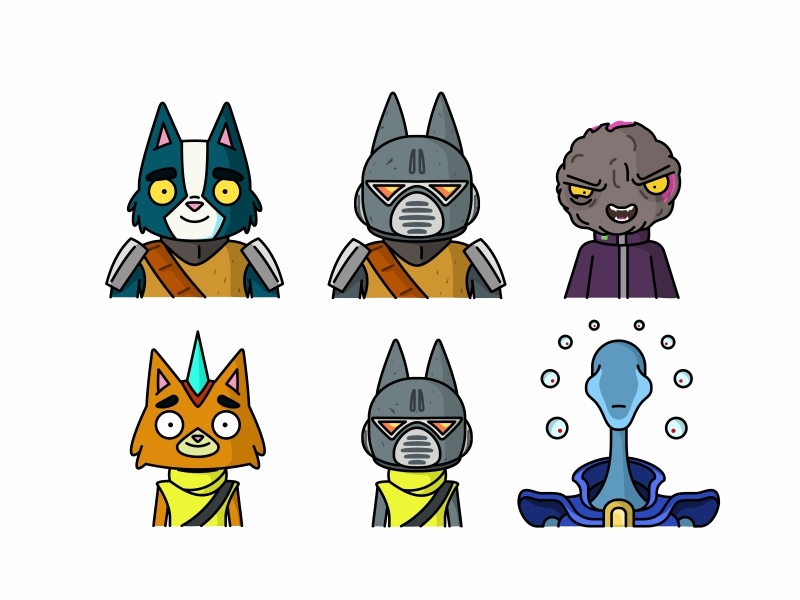 Final Space Characters No 4 By Aleksandar Savic Almigor On Dribbble final-space-characters-no-4-by-aleksandar-savic-almigor-on-dribbble