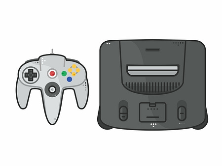 Nintendo 64 by Aleksandar Savić / Almigor on Dribbble