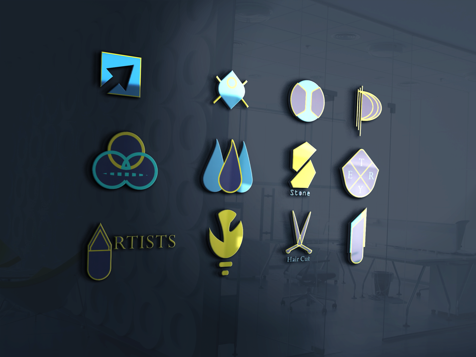 Minimalist Logo by XheheryarGfx on Dribbble