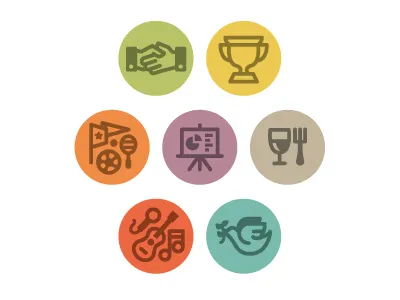 Event Icon designs, themes, templates and downloadable graphic elements ...